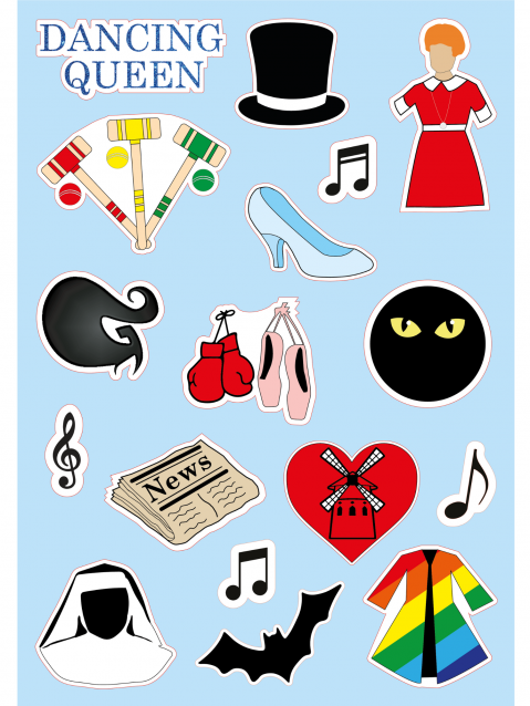 Musical Theatre Stickers – Theatre Gifts