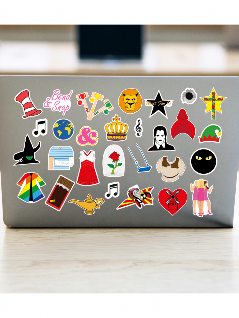 Musical Theatre Stickers – Theatre Gifts