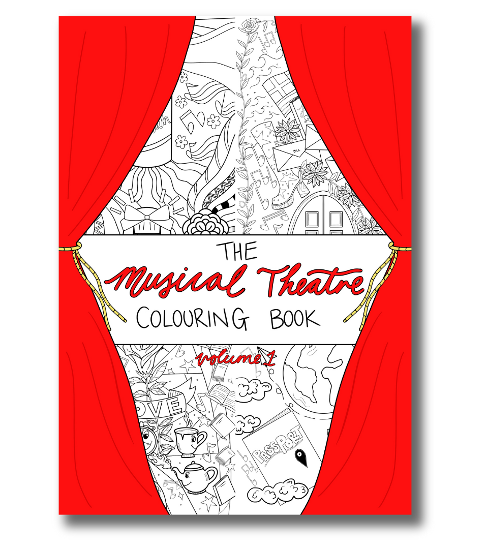 Musical Theatre Colouring Book Volume 1 – Theatre Gifts